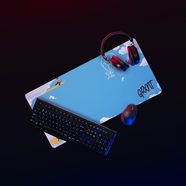 GRXNT Mousepad 32"x16" (Baby Blue) – Xen Gaming