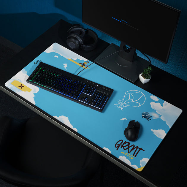 GRXNT Mousepad 36"x18" (Baby Blue) – Xen Gaming